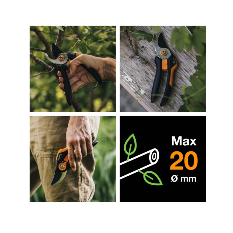 Vrtne škare Fiskars Solid P321 - mimoilazne - Motoreni